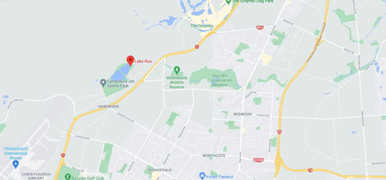 Directions to Lake Rua – Christchurch Model Yacht Club Inc.